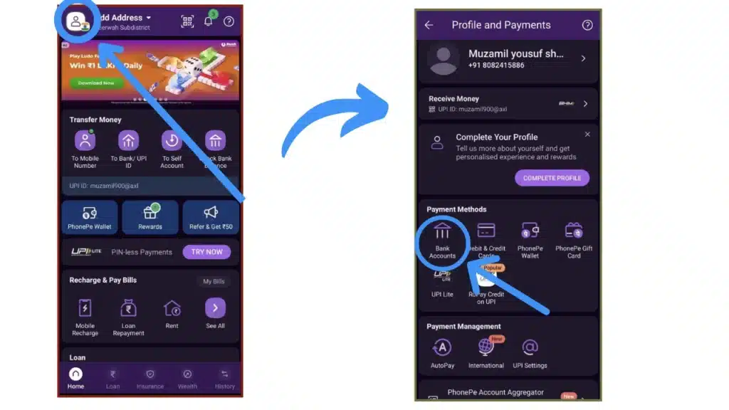 Is it possible to Add Multiple Bank accounts in the PhonePe app Know ...